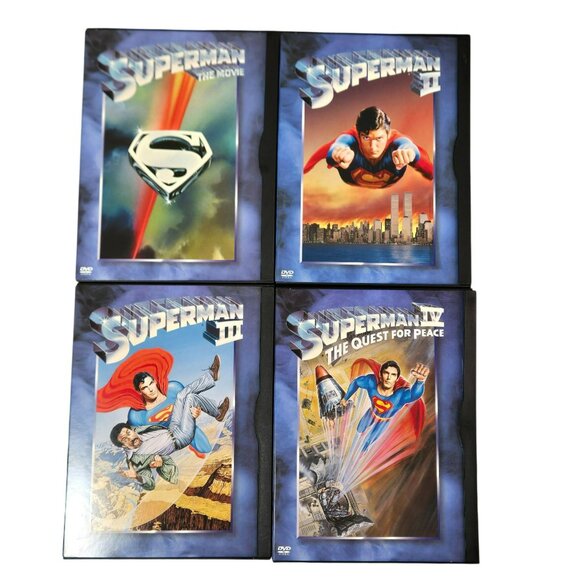 Warner Bros. | Media | The Complete Superman Collection 20 4 Disc Dvd ...